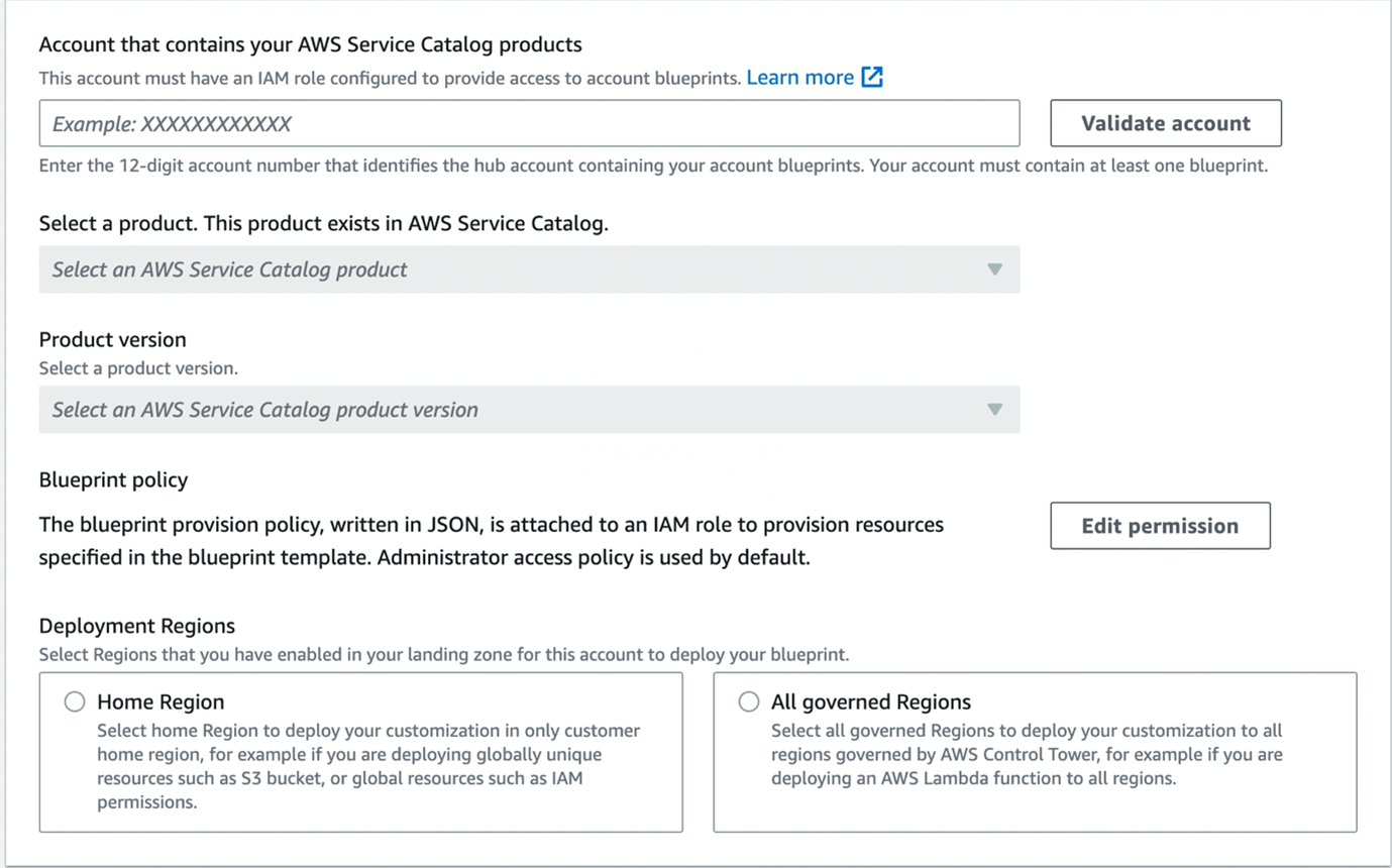AWS Control Tower - introduktion til Account Factory Customization