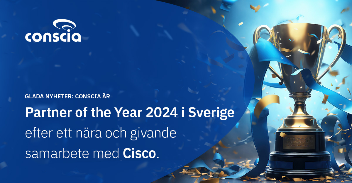 Conscia är Partner of the Year 2024 i Sverige | Conscia Sverige